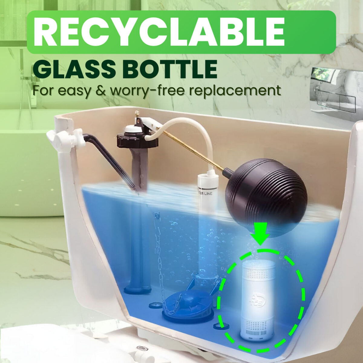 Automatic Toilet Cleaning System (ATCS) – Green Distributions, LLC